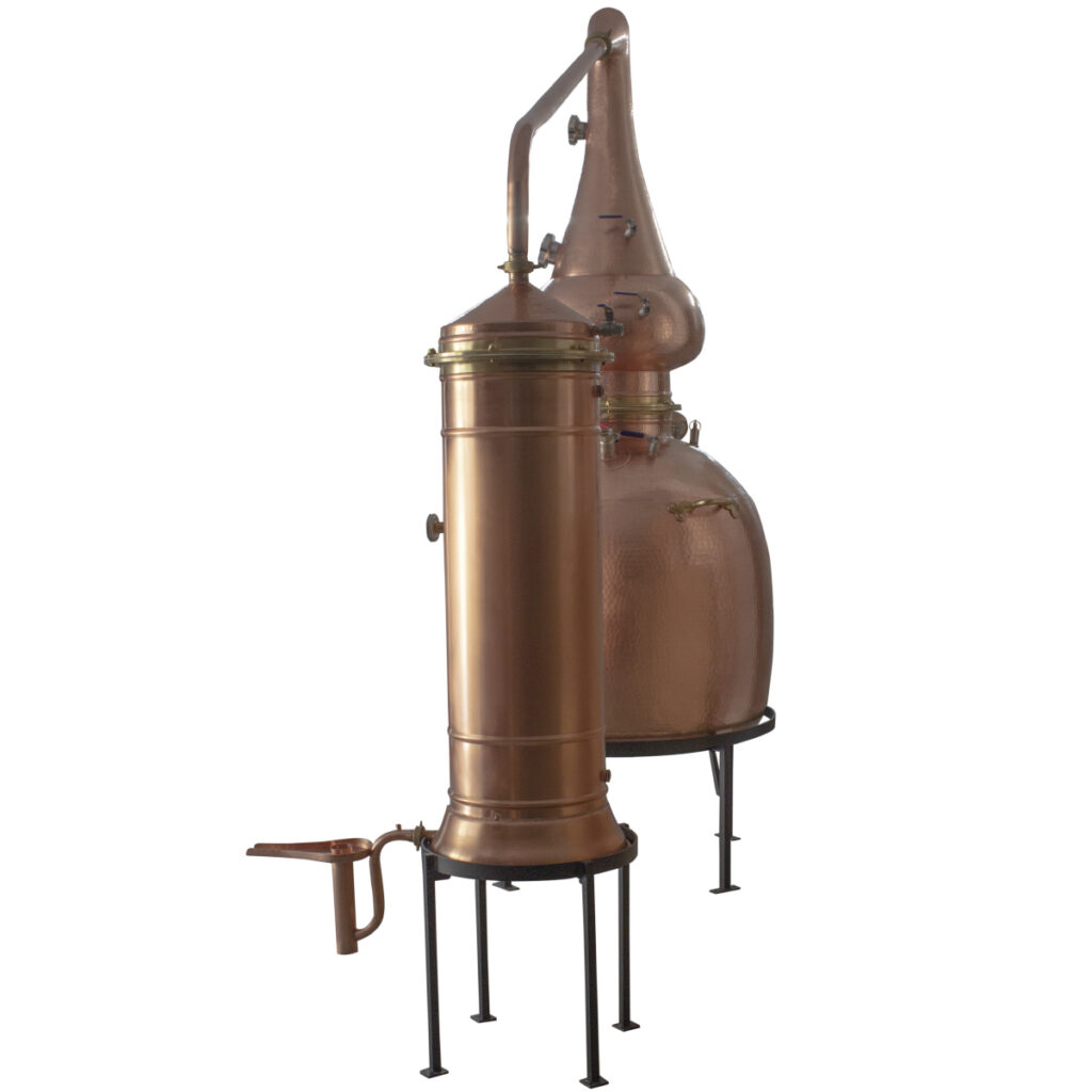 Alambique Profissional Modelo Whiskey 1000L – CopperCrafts